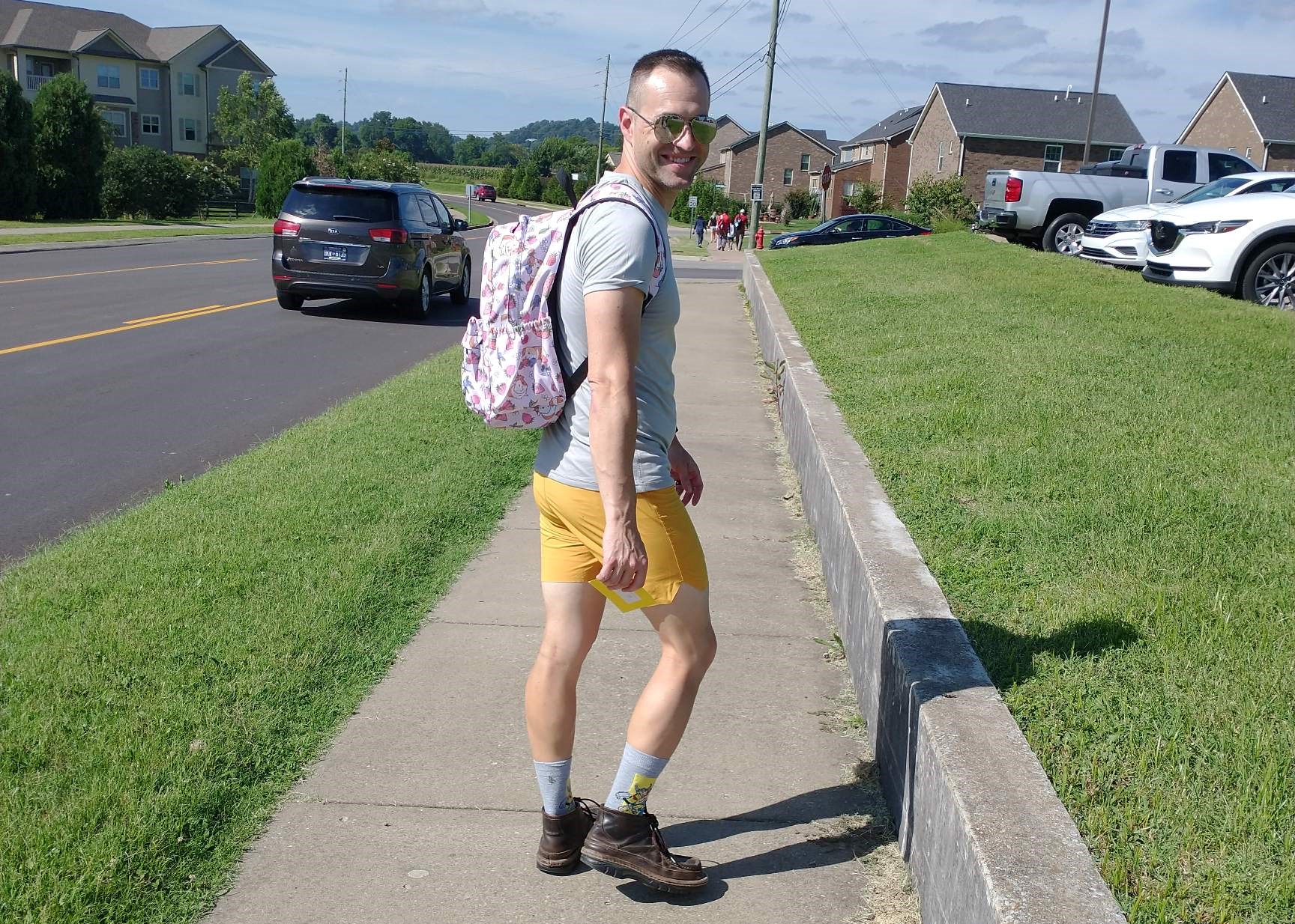 Dear Holly: When Daddy Wears His New Short Shorts to Walk You to School ...