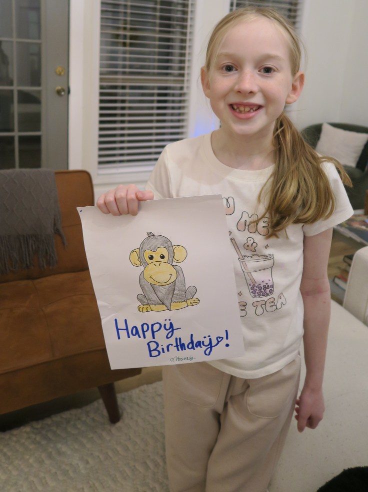 Dear Holly: Making Your Brother a Birthday Drawing | Family Friendly ...